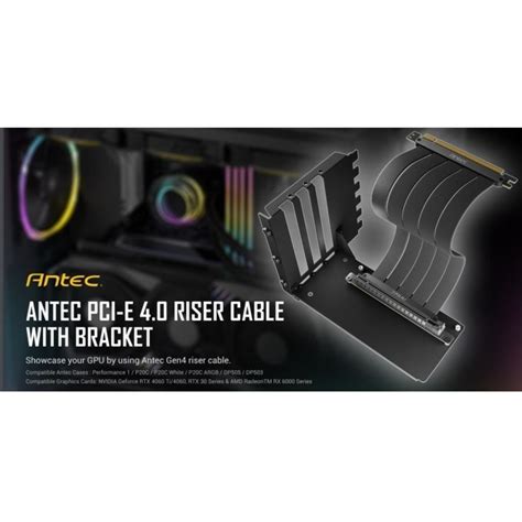 Antec Adjustable Vertical Bracket With 200mm High Performance Pci E