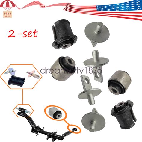 2set New Rear Control Trailing Arm Axle Bushes Bushings For Honda Cr V