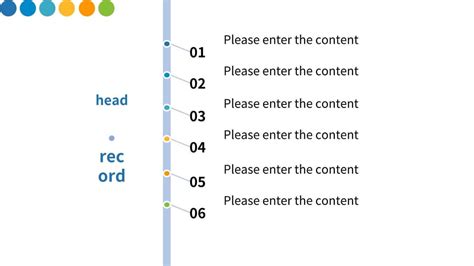 Line Graph Showing The Number Of Different Colored Dots Google Slides Theme And Powerpoint