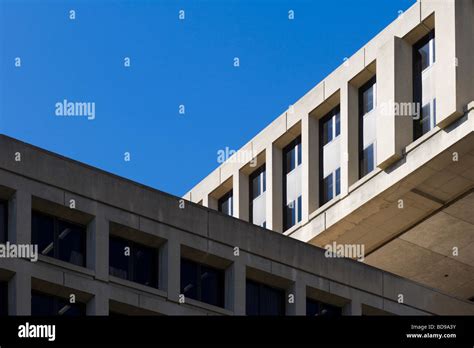 Washington Dc Jedgar Hoover Building Fbi Headquarters Exterior