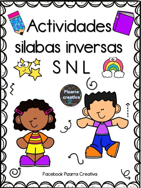 Actividades Silabas Inversas S N L Pdf