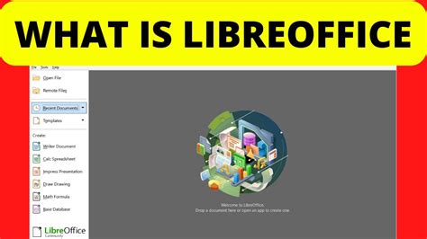 What Is Libreoffice In Hindi What Is Libreoffice Class 9 Youtube