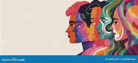 Lovely Gay Couple Lgbt Concept Created With Generative Ai Technology Stock Illustration