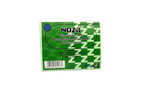 Noza Manfaat Dosis Dan Cara Menggunakan Halodoc