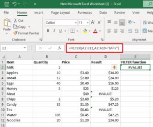 How To Fix VALUE Error In Microsoft Excel