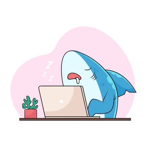 Shark Generic Sticker Color Hand Drawn Sticker Freepik