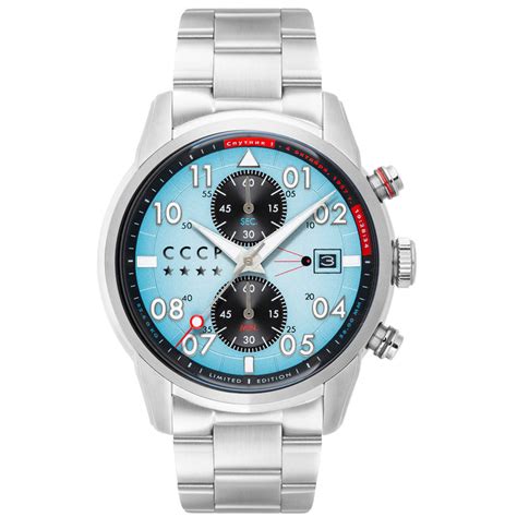 Cccp Space Chronograph Blue