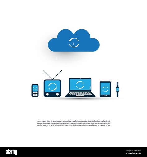 Cloud Computing Networks Design Concept Stock Vector Image Art Alamy