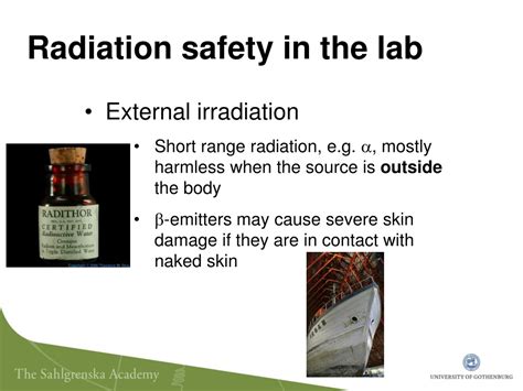 PPT Radiation Protection In Laboratory Work PowerPoint Presentation Free Download ID 1529454