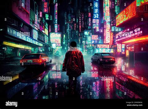 Cyberpunk Car Hi Res Stock Photography And Images Alamy