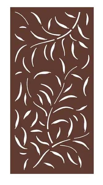 Departments Modinex Composite Decorative Fence Panel In The Acacia