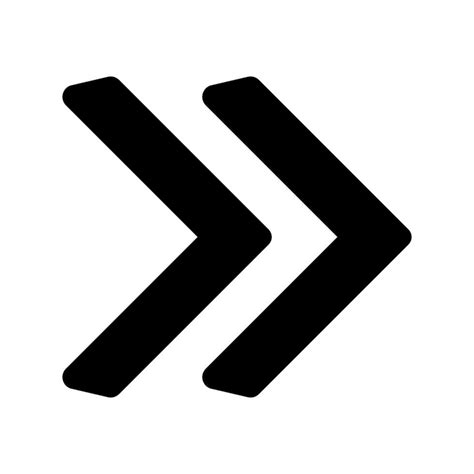 Forward Icon Vector Symbol Design Illustration 26632493 Vector Art At