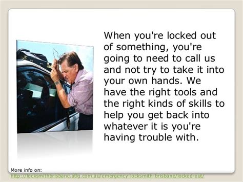 When Youre Locked Out Come To Us For Help