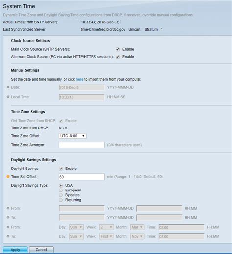 Sg350x Ntp Server Version Not Compatible Errors Cisco Community