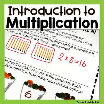 Multiplication With Equal Groups Arrays And Multiplication Worksheets