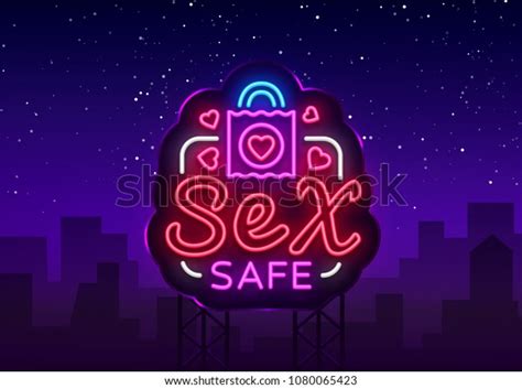 Safe Sex Design Template Safe Sex Stock Vector Royalty Free Shutterstock