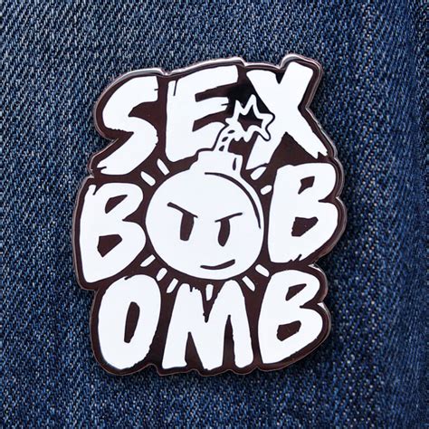 Sex Bob Omb Hard Enamel Band Pin Etsy