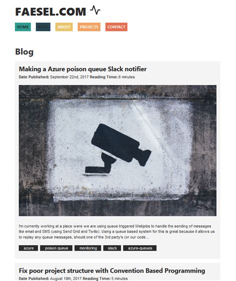 Creating My Dream Tech Blog With Gatsbyjs Faesel