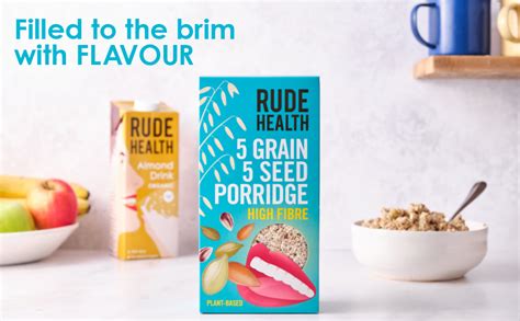 Rude Health Sprouted Porridge Oats Pack Of 6 Uk Grocery