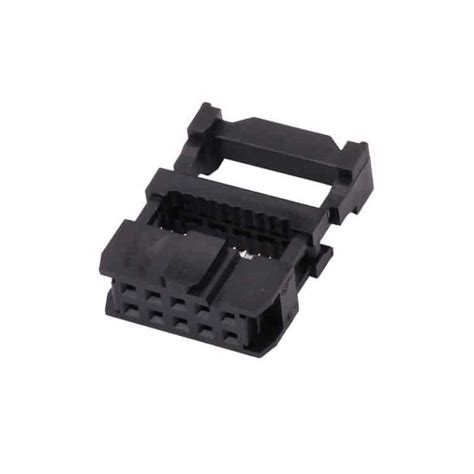 Mm Dc Pin Straight Female Idc Socket