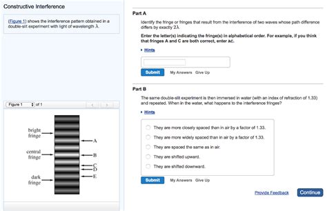 Solved Constructive Interference Part A Figure 1 Shows The