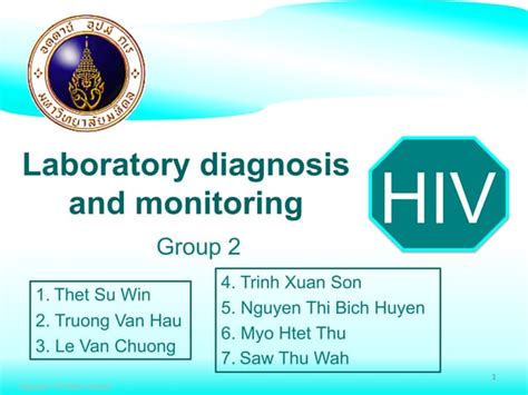 Laboratory Diagnosis And Monitoring Of Hiv Pdf