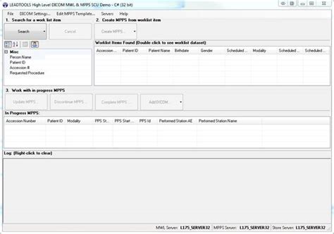 Leadtools Modality Worklist Wcf And Mpps Wcf