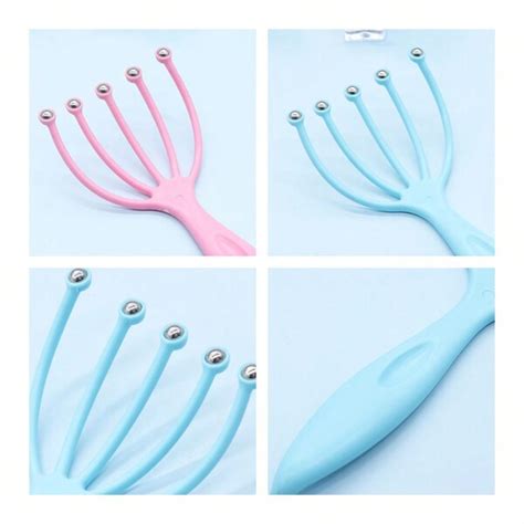Nine Claw Head Massager And Five Claw Scalp Massager With Acupuncture