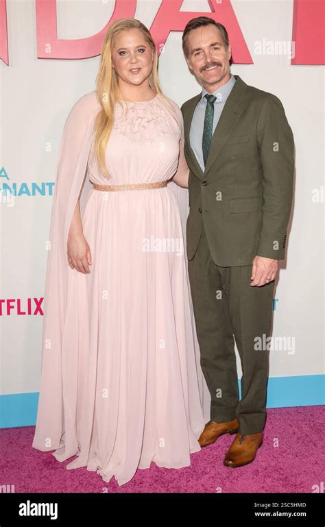 Amy Schumer And Will Forte Attend Netflixs Kinda Pregnant New York