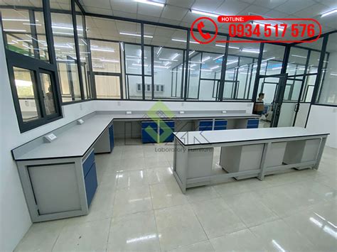 Thi công nội thất phòng lab Nhà máy sản xuất thức ăn chăn nuôi Công ty