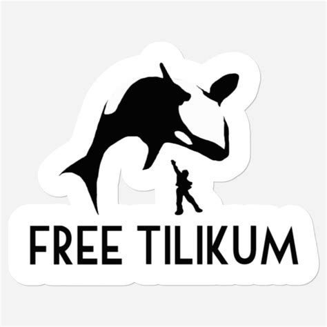 Free Tilikum Save The Orca Killer Whale Stickers Sold By Liesa Icy
