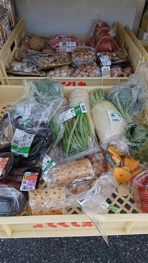 移動スーパー「とくし丸」販売日記② お知らせ 新潟市北区 陽光自治会