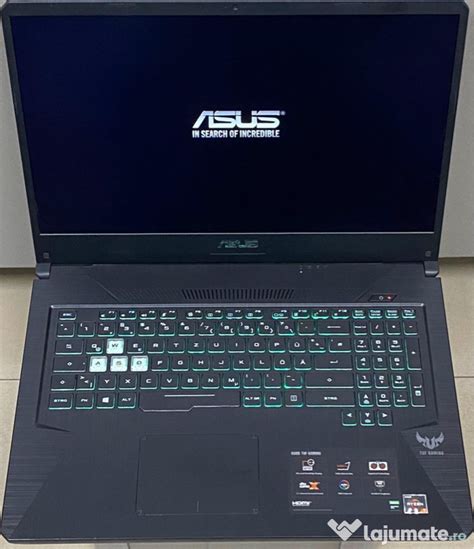 Laptop Asus Tuf Gaming Fx 705 D Black Amd Ryzen 7 Full Hd 8 Gb Ram Ssd