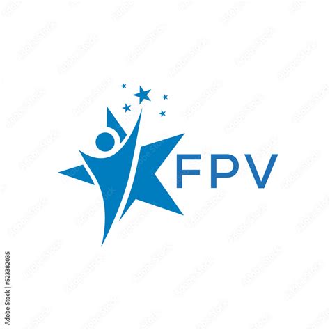 Fpv Letter Logo White Background Fpv Business Finance Logo Design Vector Image In Illustrator
