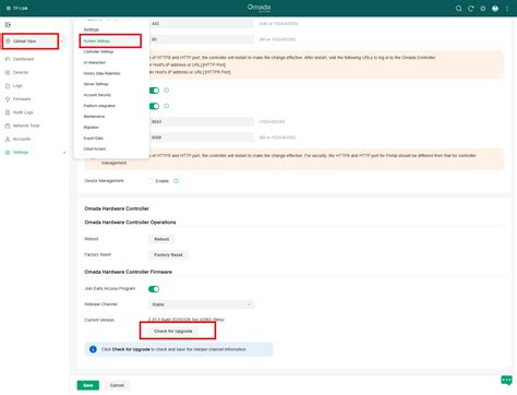 How To Upgrade Or Downgrade The Firmware Of Omada Controller Tp Link Canada