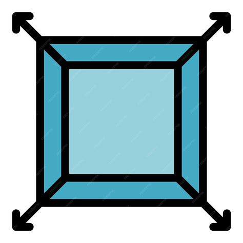 Premium Vector Size Redesign Icon Outline Size Redesign Vector Icon Color Flat Isolated