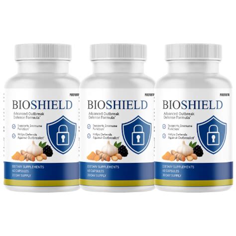 Bioshield Daily Supplement To Defend Outbreak Formula 60 Capsules 3 B