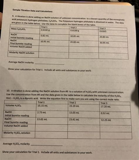 Solved Burettes A Burette Is Used To Measure The Amount Of Chegg Com