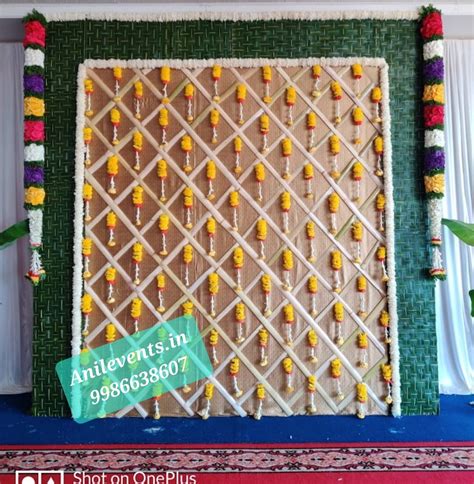 Traditional Coconut Leaf Decoration Anil Events Bangalore