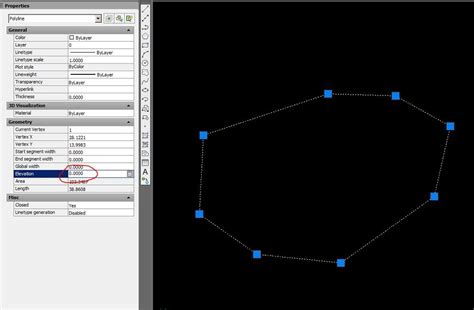 2d Polyline Convert To 3d Polyline On The 3d Contour Autodesk Community