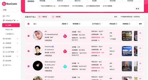 MossCreator帮你突破TikTok达人广场私信限制用高效稳定的邮件系统单日建联15000个带货达人 TT123卖家导航