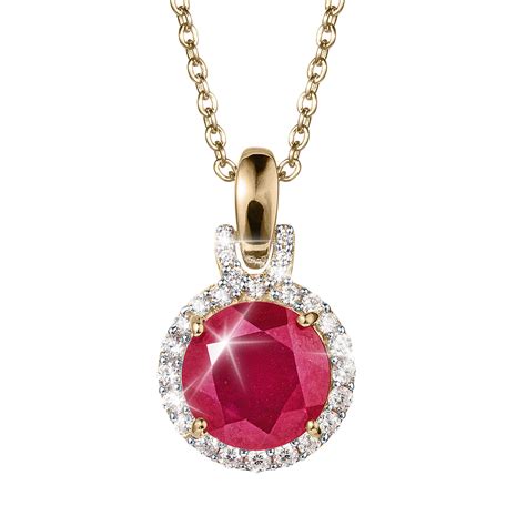 Ruby Delight Pendant Timepieces International