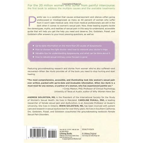 When Sex Hurts A Womans Guide To Banishing Sexual Pain Andrew