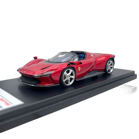 Modellino Auto Looksmart 143 Ferrari Daytona Sp3 Open Roof Rosso Magma