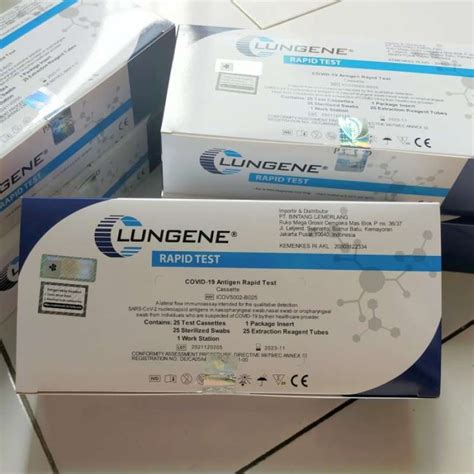 Promo Lungene Biru Alat Swab Antigen Nasal Mandiri Satuan Diskon 17 Di