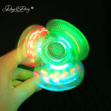 Led Fidget Spinner Analplug Buttplug Stainless Steel Jewel Furry