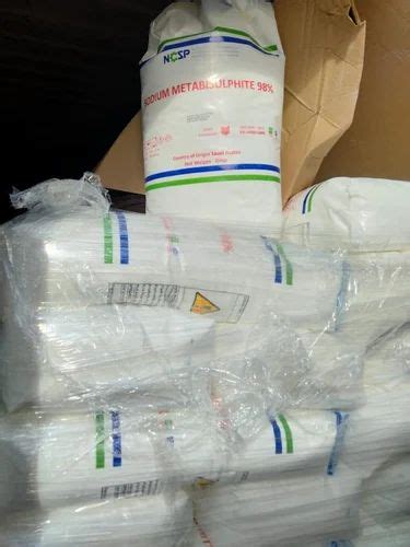 Sodium Metabisulphite Powder For Pharmaceutical Formulations