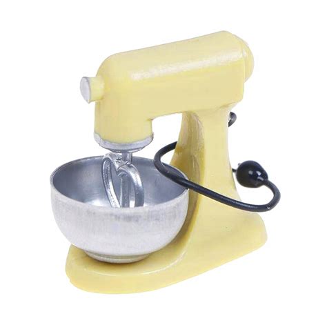 Miniaturowy domek dla lalek w skali 1 12 elektryczny żółty 13010085038