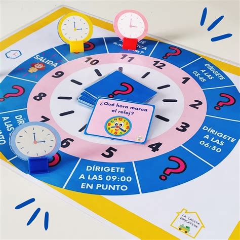 Juego Educativo Para Aprender Las Horas