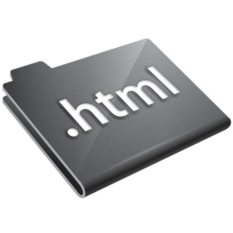 Html Grey Icon Free Download On Iconfinder